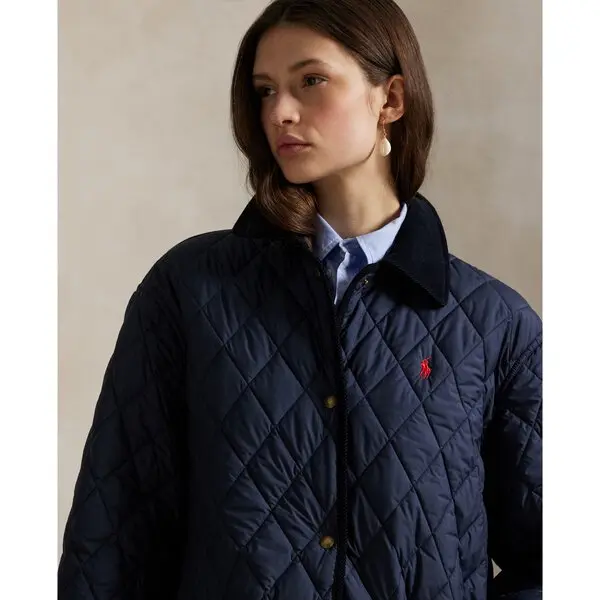 Ralph Lauren Quilted Barn Jacket - Navy