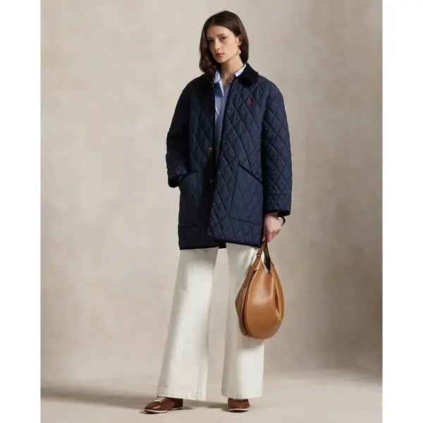 Ralph Lauren Quilted Barn Jacket - Navy
