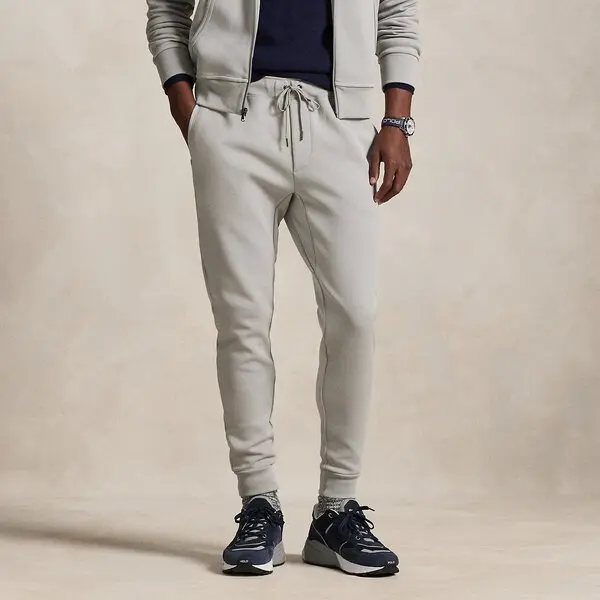 Ralph Lauren Double-knit Jogger Pant - Soft Grey