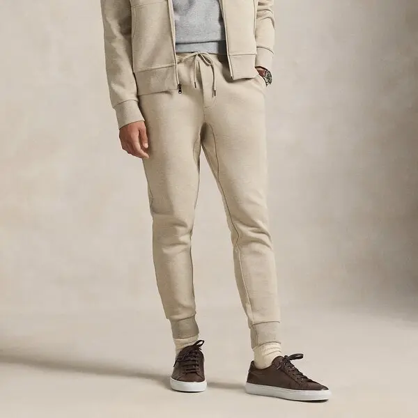 Ralph Lauren Double-knit Jogger Pant - Tuscan Beige Heather