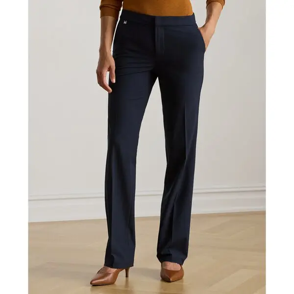 Ralph Lauren Straight-leg Stretch Pant - Navy