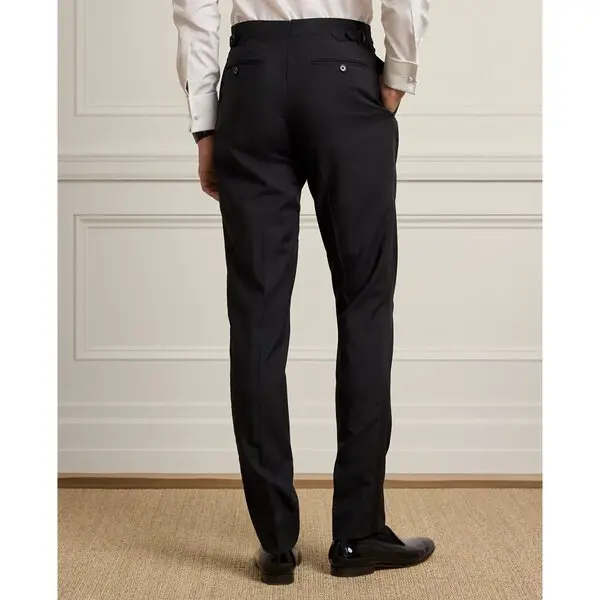 Ralph Lauren Gregory Hand-tailored Tuxedo Trouser