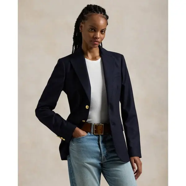 Ralph Lauren Doeskin Blazer