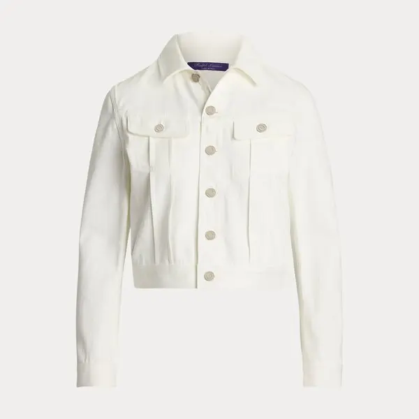 Ralph Lauren Rigby Denim Trucker Jacket - Chic White