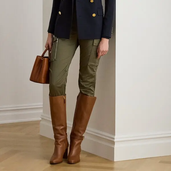 Ralph Lauren Cotton Sateen Cargo Pant