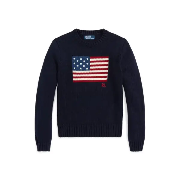 Ralph Lauren The Iconic Flag Sweater - Navy