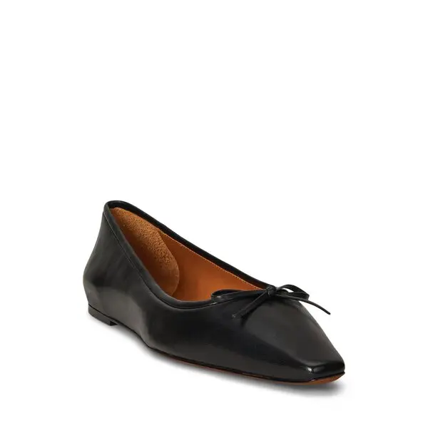 Ralph Lauren Pointed Leather Ballet Flat