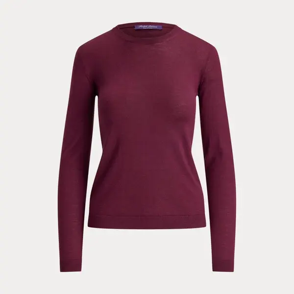 Ralph Lauren Cashmere Crewneck Sweater - Carmine