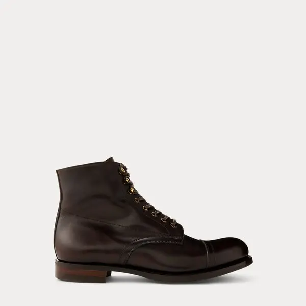 Ralph Lauren Hand-burnished Leather Boots