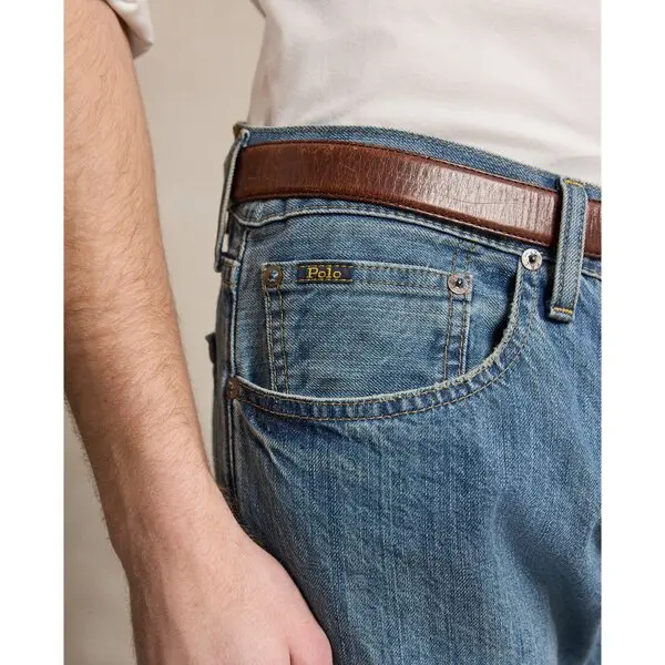 Ralph Lauren Hampton Straight Jean - Medium Indigo