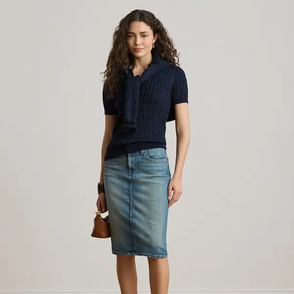 Ralph Lauren Denim Skirt - Sunset Indigo Wash