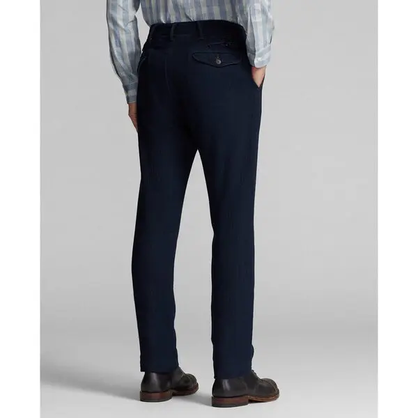 Ralph Lauren Indigo Herringbone Officer’s Pant