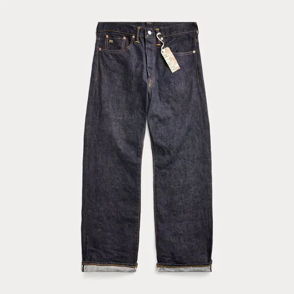 Ralph Lauren Vintage 5-pocket East-west Selvedge Jean - East/west Rinse