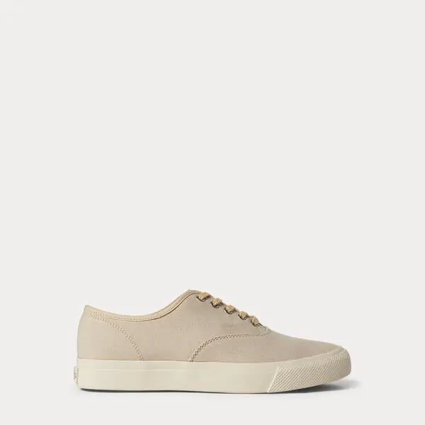 Ralph Lauren Canvas Sneaker - Greige