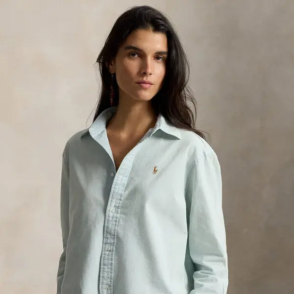 Ralph Lauren Cropped Boxy Shirt