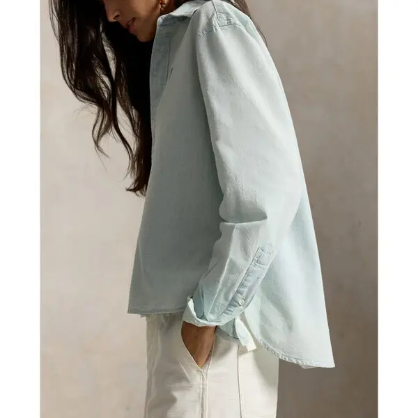 Ralph Lauren Cropped Boxy Shirt
