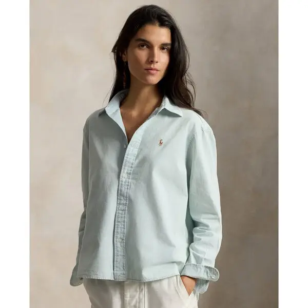 Ralph Lauren Cropped Boxy Shirt
