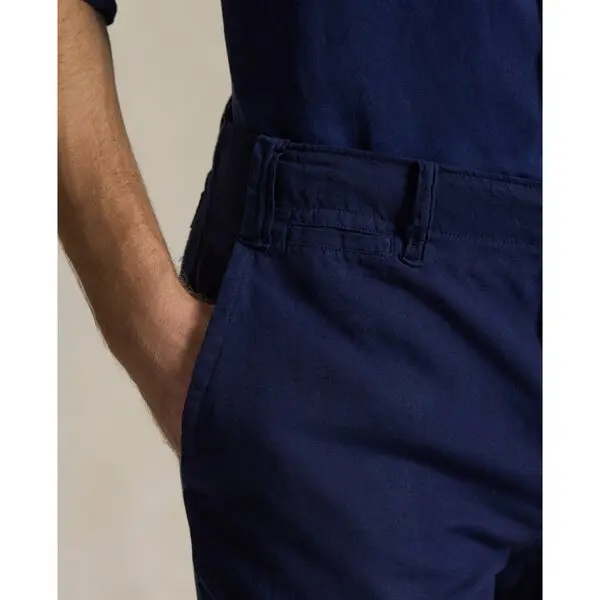 Ralph Lauren 8.5-inch Classic Fit Linen-cotton Short - Spring Navy