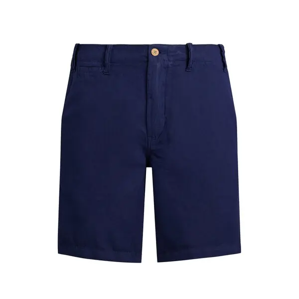 Ralph Lauren 8.5-inch Classic Fit Linen-cotton Short - Spring Navy