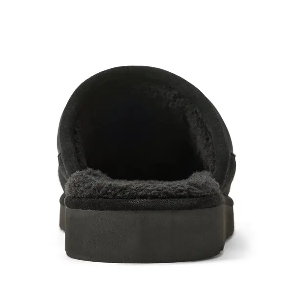 Ralph Lauren Reade Suede-trim Scuff Slipper