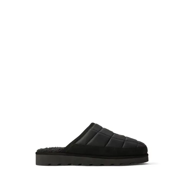 Ralph Lauren Reade Suede-trim Scuff Slipper