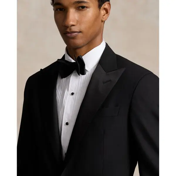 Ralph Lauren Polo Tailored Wool Barathea Peak Tuxedo