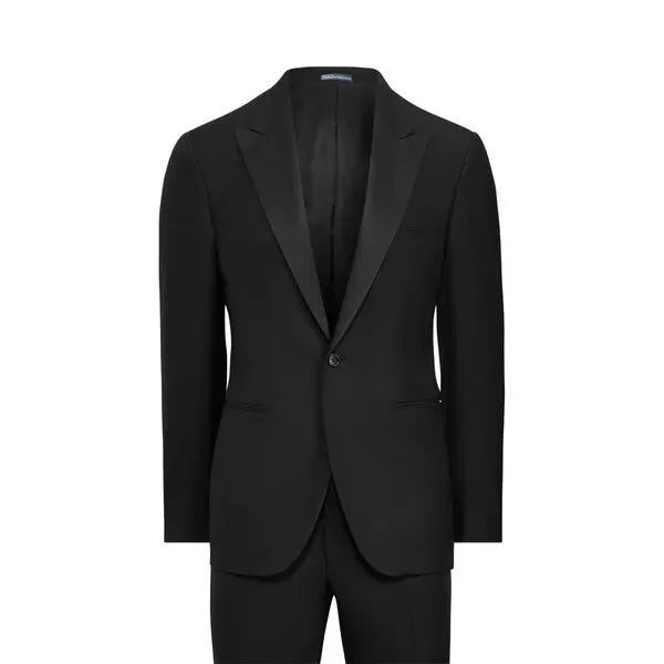 Ralph Lauren Polo Tailored Wool Barathea Peak Tuxedo
