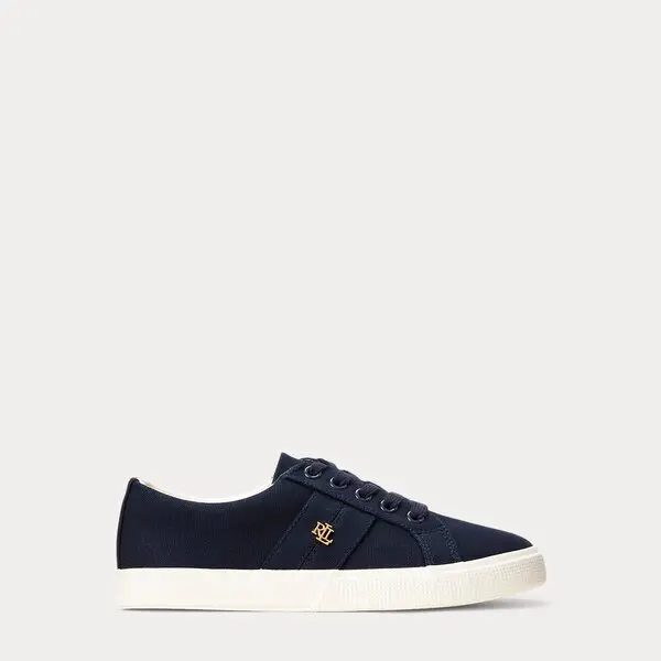 Ralph Lauren Janson Ii Canvas Sneaker - Lauren Navy