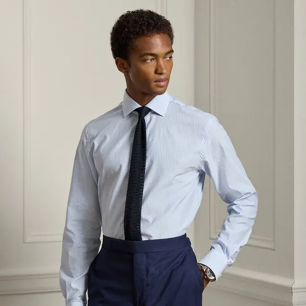 Ralph Lauren Mini-bengal-stripe Shirt - Blue