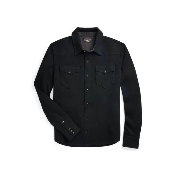 Ralph Lauren Wool-cashmere Western Shirt Sweater