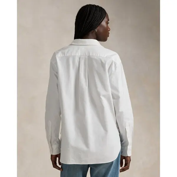 Ralph Lauren Relaxed Fit Oxford Shirt - White