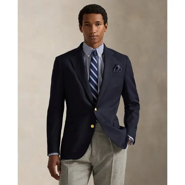Ralph Lauren The Iconic Doeskin Two-button Blazer