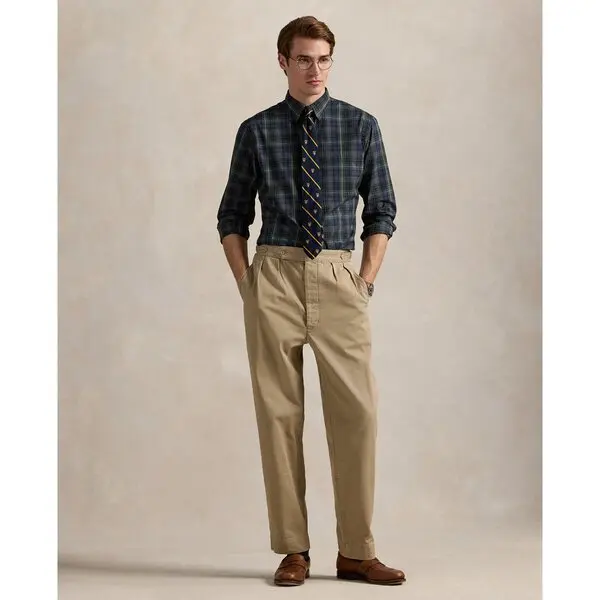 Ralph Lauren Custom Fit Plaid Poplin Shirt