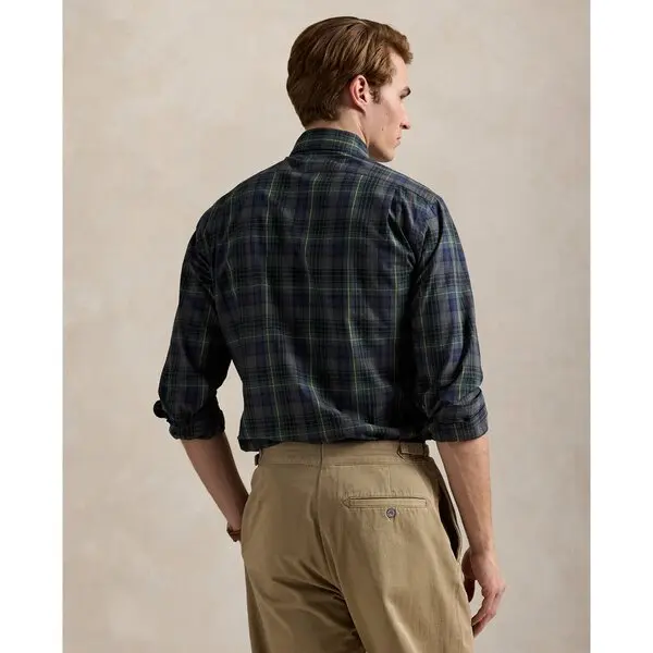 Ralph Lauren Custom Fit Plaid Poplin Shirt