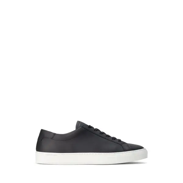 Ralph Lauren Jermain Leather Sneakers - Black