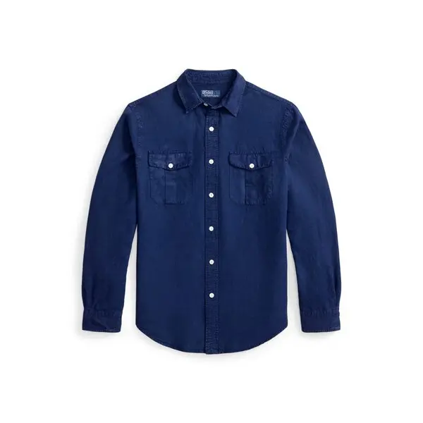 Ralph Lauren Classic Fit Linen-silk-cotton Workshirt