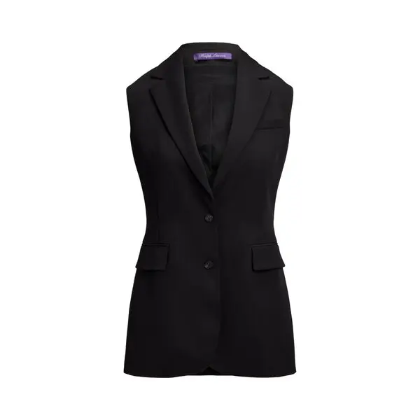 Ralph Lauren Randy Grain De Poudre Vest
