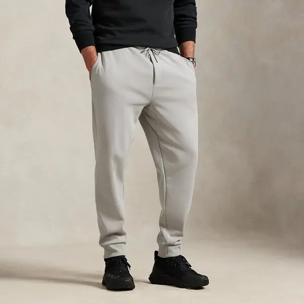 Ralph Lauren Double-knit Jogger Pant - Soft Grey
