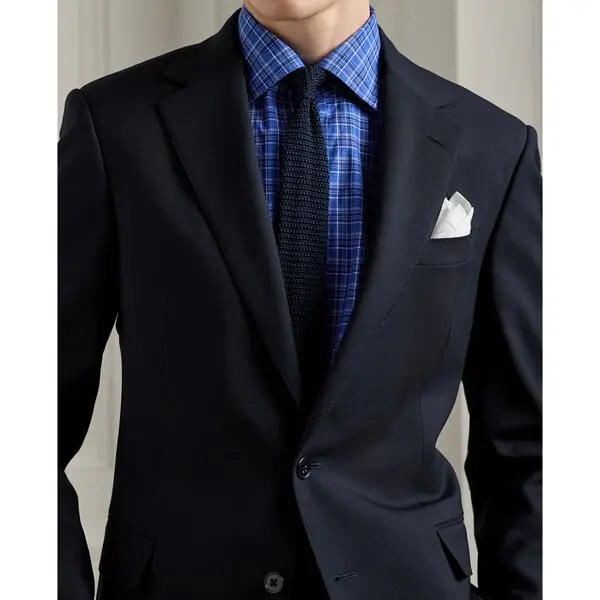 Ralph Lauren Gregory Hand-tailored Wool Twill Suit