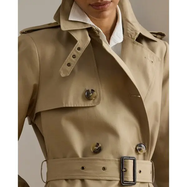 Ralph Lauren Cotton-blend Trench Coat