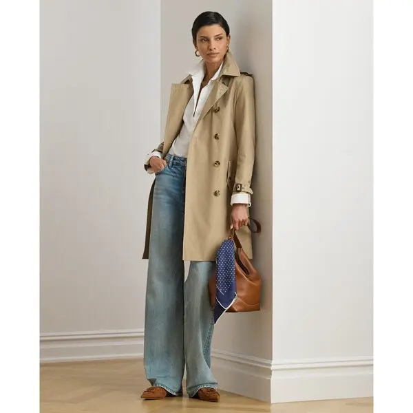 Ralph Lauren Cotton-blend Trench Coat