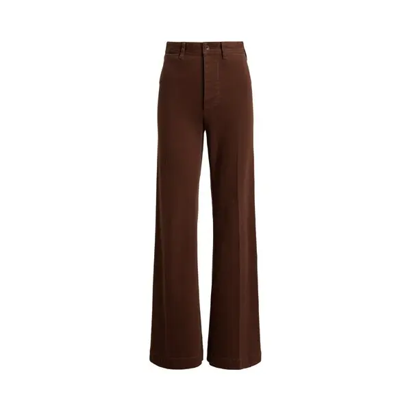 Ralph Lauren Beaton Stretch-cotton Flare Leg Trousers