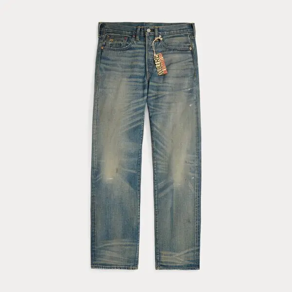 Ralph Lauren Straight Fit Milner Selvedge Jean - Milner Wash