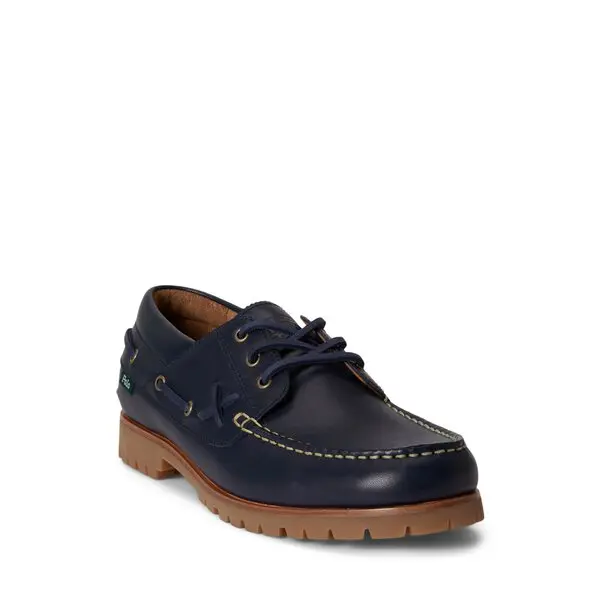 Ralph Lauren Ranger Leather Boat Shoe