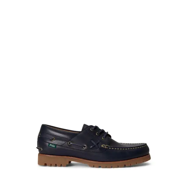 Ralph Lauren Ranger Leather Boat Shoe