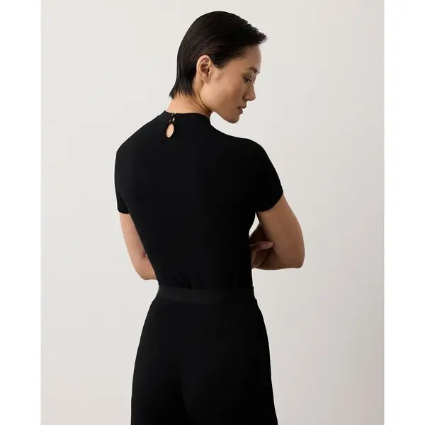 Ralph Lauren Stretch Short-sleeve Sweater