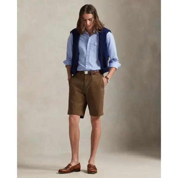 Ralph Lauren 9-inch Bedford Classic Fit Chino Short - Chestnut