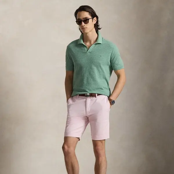 Ralph Lauren 9.5-inch Greenwich Slim Fit Chino Short - Hint Of Pink