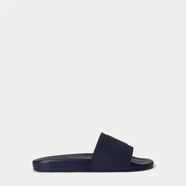 Ralph Lauren Polo Bear Slide - Spring Navy Beach Shop Bear