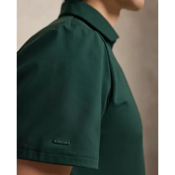 Ralph Lauren Tailored Fit Performance Polo Shirt - Moss Agate